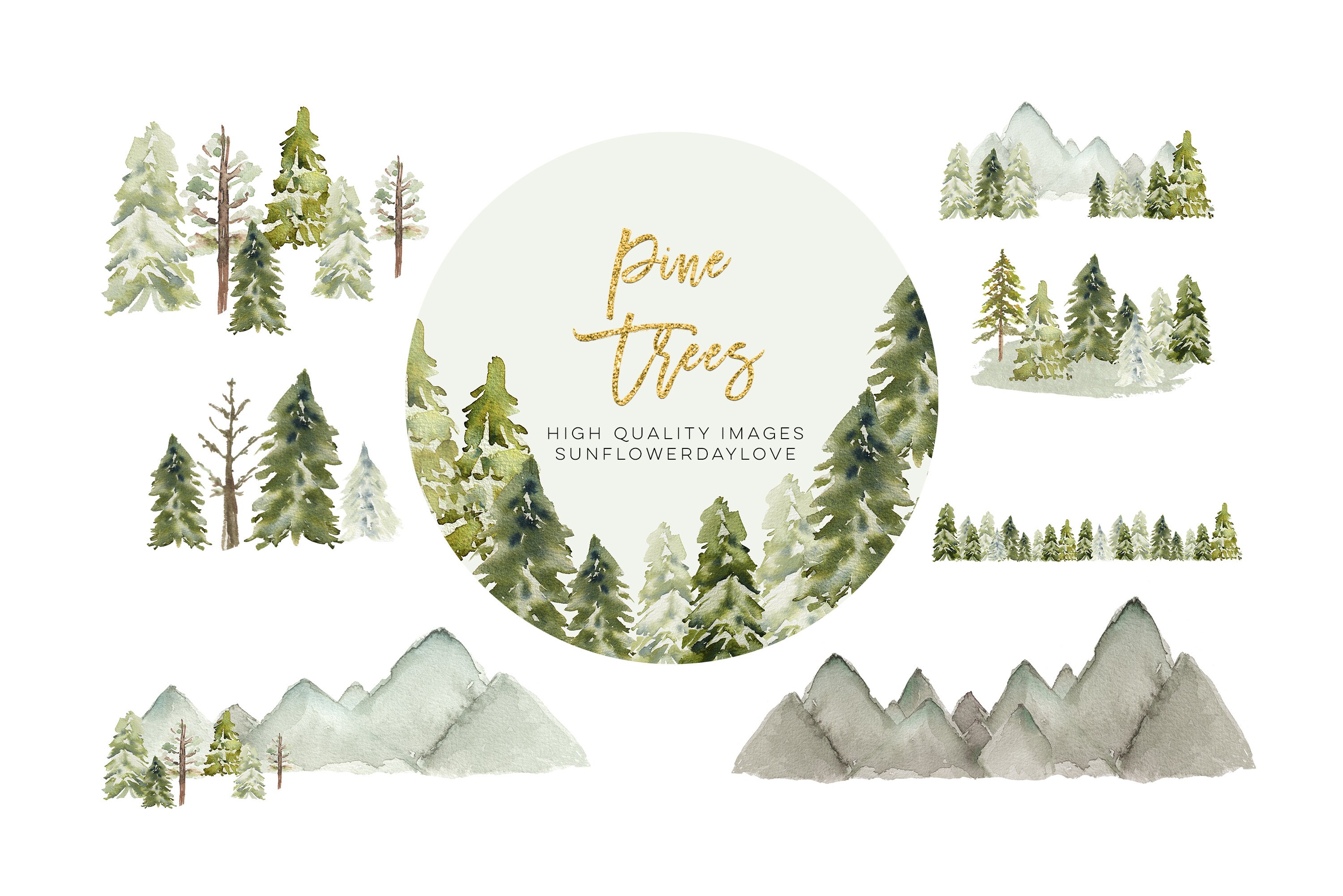 Pine Tree Clip Art Free