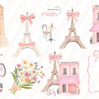 Floral Eiffel Tower Png, Eiffel Tower Illustration, Fashion Art ...