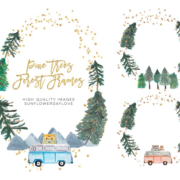 Camper Clipart - Etsy