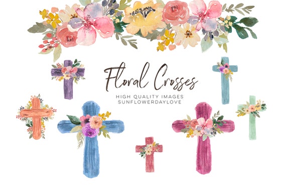 Croce Con Fiori Clip Art Schema Punto Croce Per Smartphone Pila Di