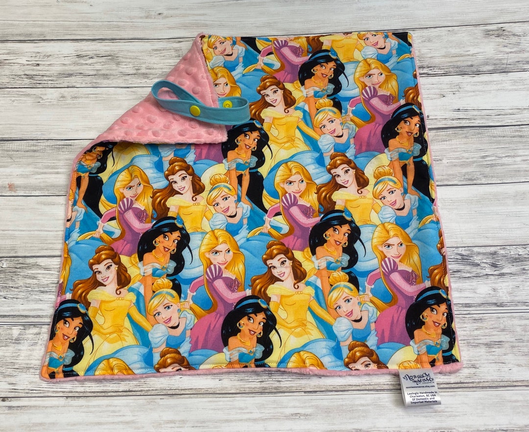 PRINCESS Lap Lovey! Large Lap Lovey. Stroller Lap Blanket. SPD. Autism ...