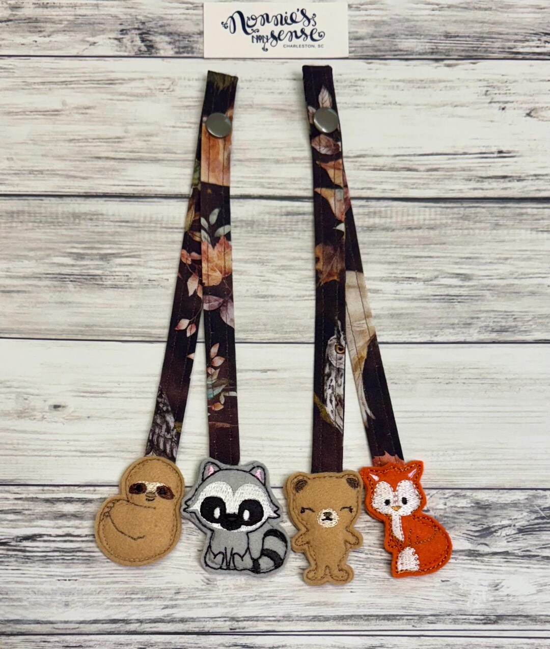 Forest Animal Baby Carrier Reach Straps: Tula, Happy Baby, Boba - Etsy