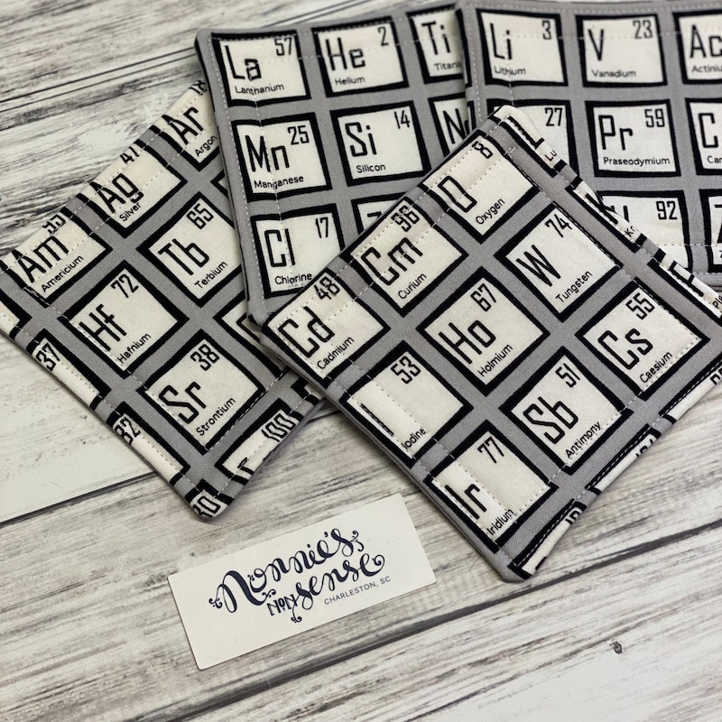 Periodic Table Fabric - Etsy