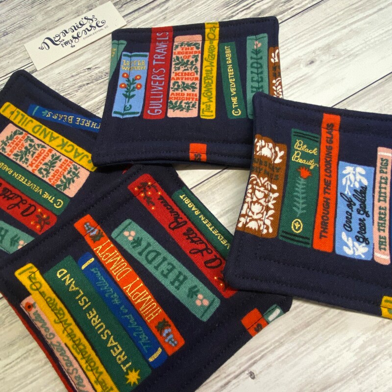 Library Book Fabric - Etsy