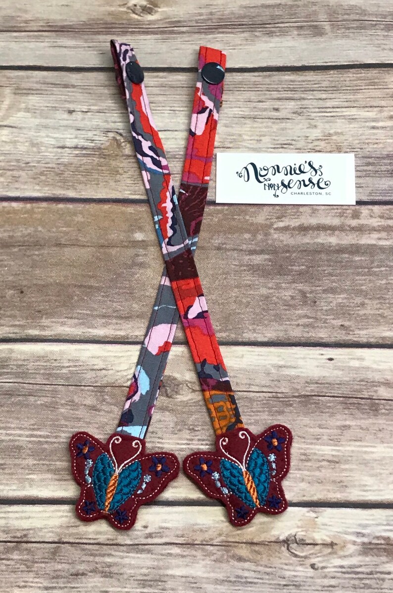 BUTTERFLY Reach Straps or Butterflies Charms. Tula Explore. - Etsy