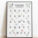 Persian Alphabet Printable Art, Farsi Language Digital Print, Language ...