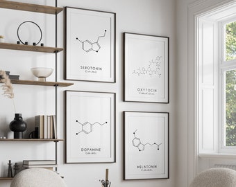 The Leaf Molecule Art Print Poster Science Chemistry - Etsy UK