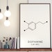 Dimethyltryptamine Printable Art, Chemical DMT Molecule Digital Print ...