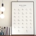 Polish Alphabet Printable Art, Polish Digital Print, Alphabet Chart ...