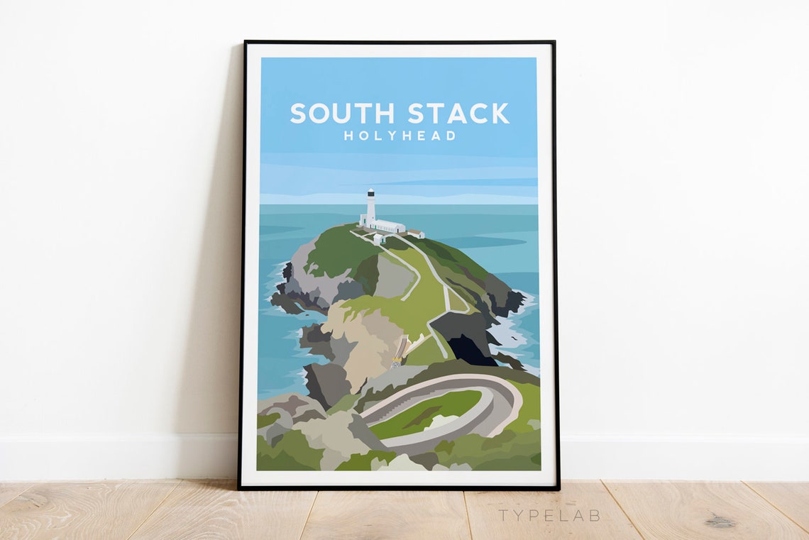 Anglesey Print Set of 6 | Wales Travel Posters - Landscape Wall Art - Etsy