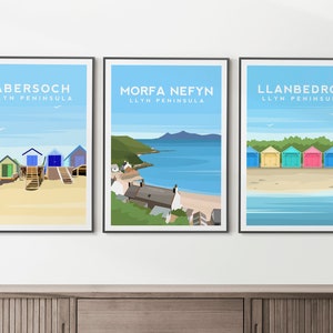 Travel Print Set, Choose Any 3 Travel Poster Bundle, Mix and Match ...
