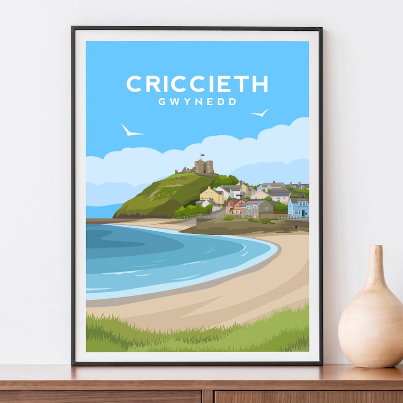 Welsh Towns Print - Etsy UK