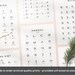 Korean Alphabet and Number Print Set, Hangul Chart Poster, Sino Korean ...
