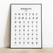 Marathi Alphabet Printable Art | Language Learning Wall Art ...