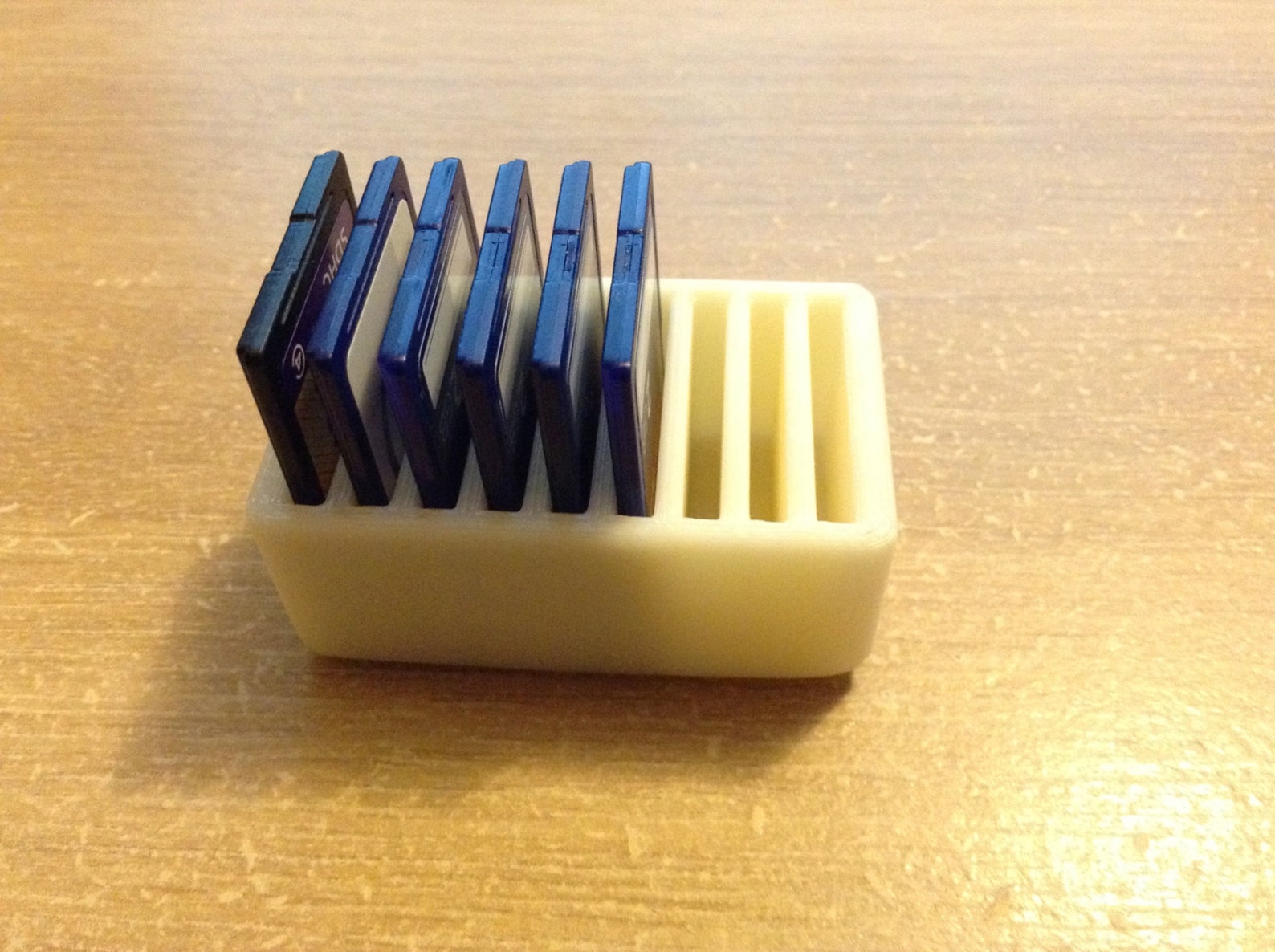 Desktop SD Memory Card Holder holds 9 Cards - Etsy