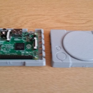 3D Printed Playstation Raspberry Pi 2/3B Retropie Case - Etsy