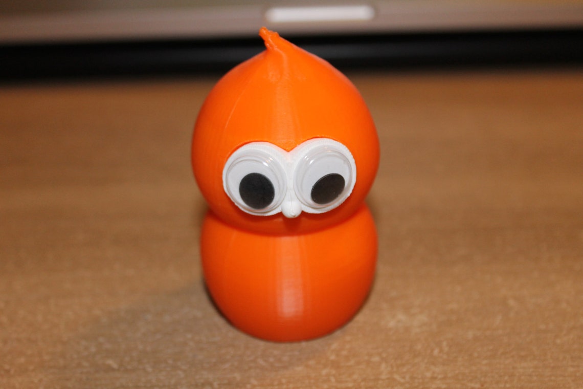 3D Printed Likeness of the EDF Zingy Mascot - Etsy UK