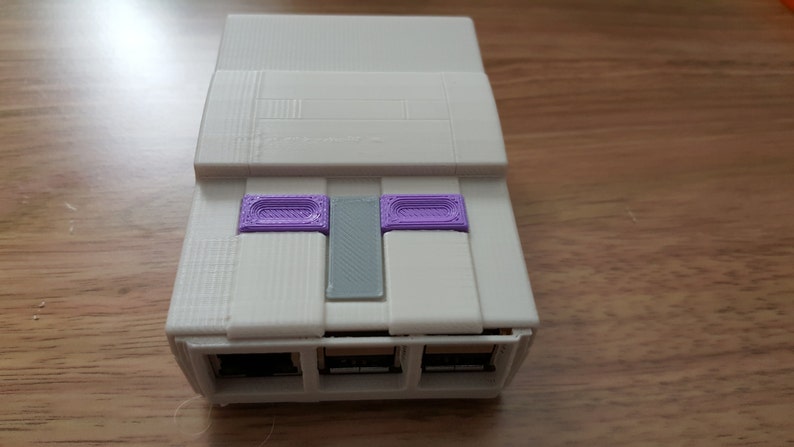 3D Printed SNES US Version Inspired Raspberry Pi 2/3B Retropie Case - Etsy