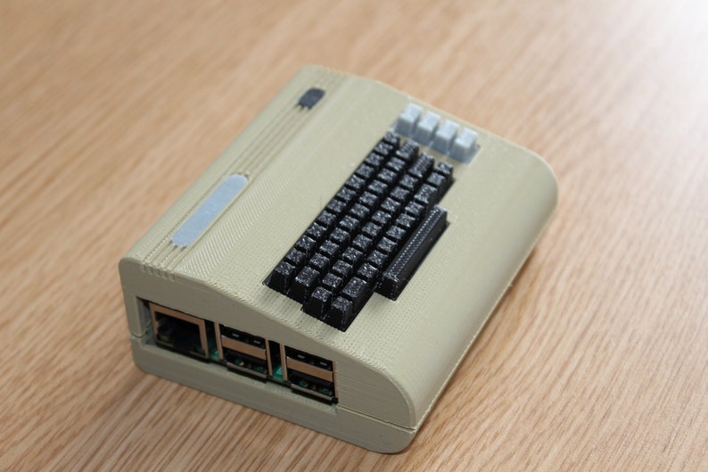 3D Printed Commodore 64 Inspired Raspberry Pi 2/3B/4B Retropie Case - Etsy