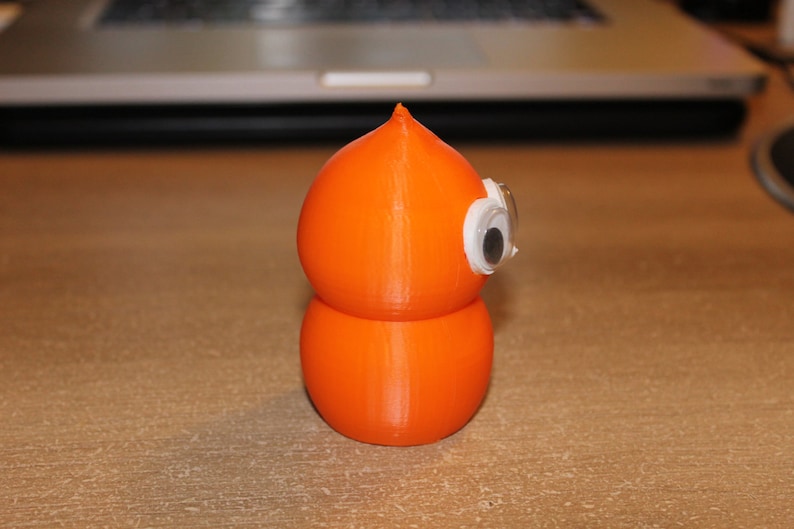 3D Printed Likeness of the EDF Zingy Mascot - Etsy UK