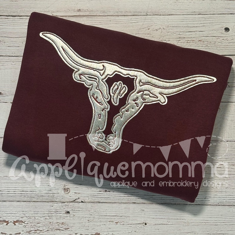 Stitch Longhorn Svg - Etsy