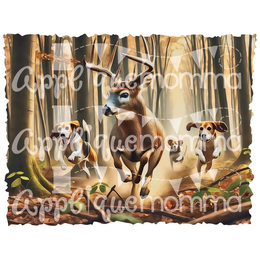 Deer Dogs PNG - Etsy