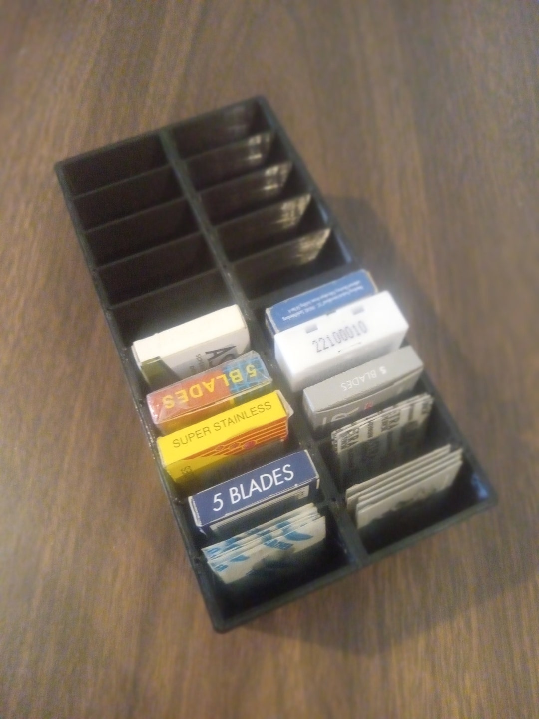 Sale 20 Slot Safety Razor Blade Holder Caddy Rack Organizer - Etsy