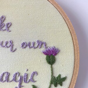 Magic Hand Embroidery. Modern Embroidery. Embroidery Hoop Art ...