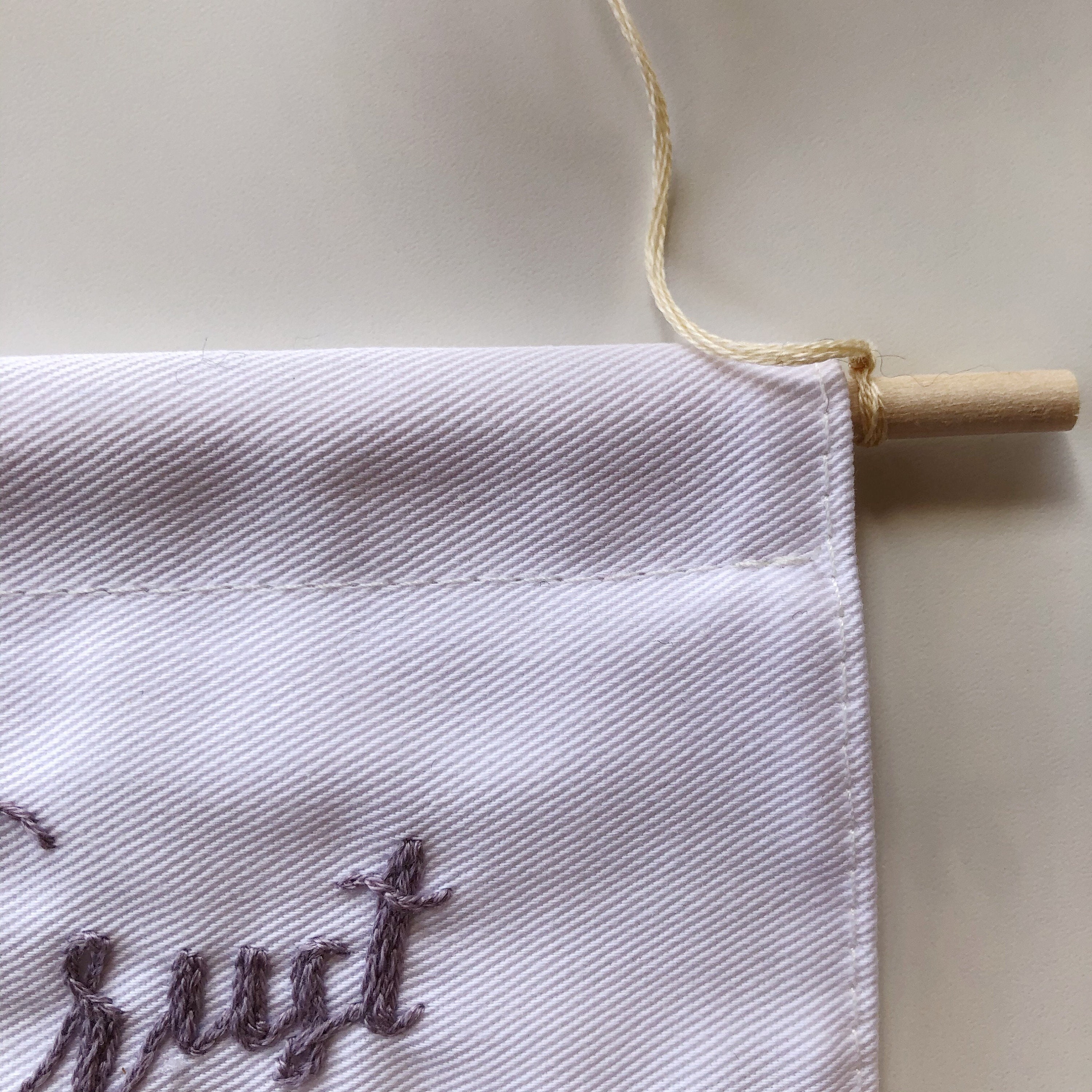 Embroidery Banner. Wall Banner. Fabric Wall Banner. Canvas - Etsy