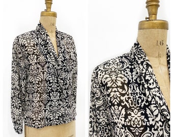 Damask Blouse - Etsy