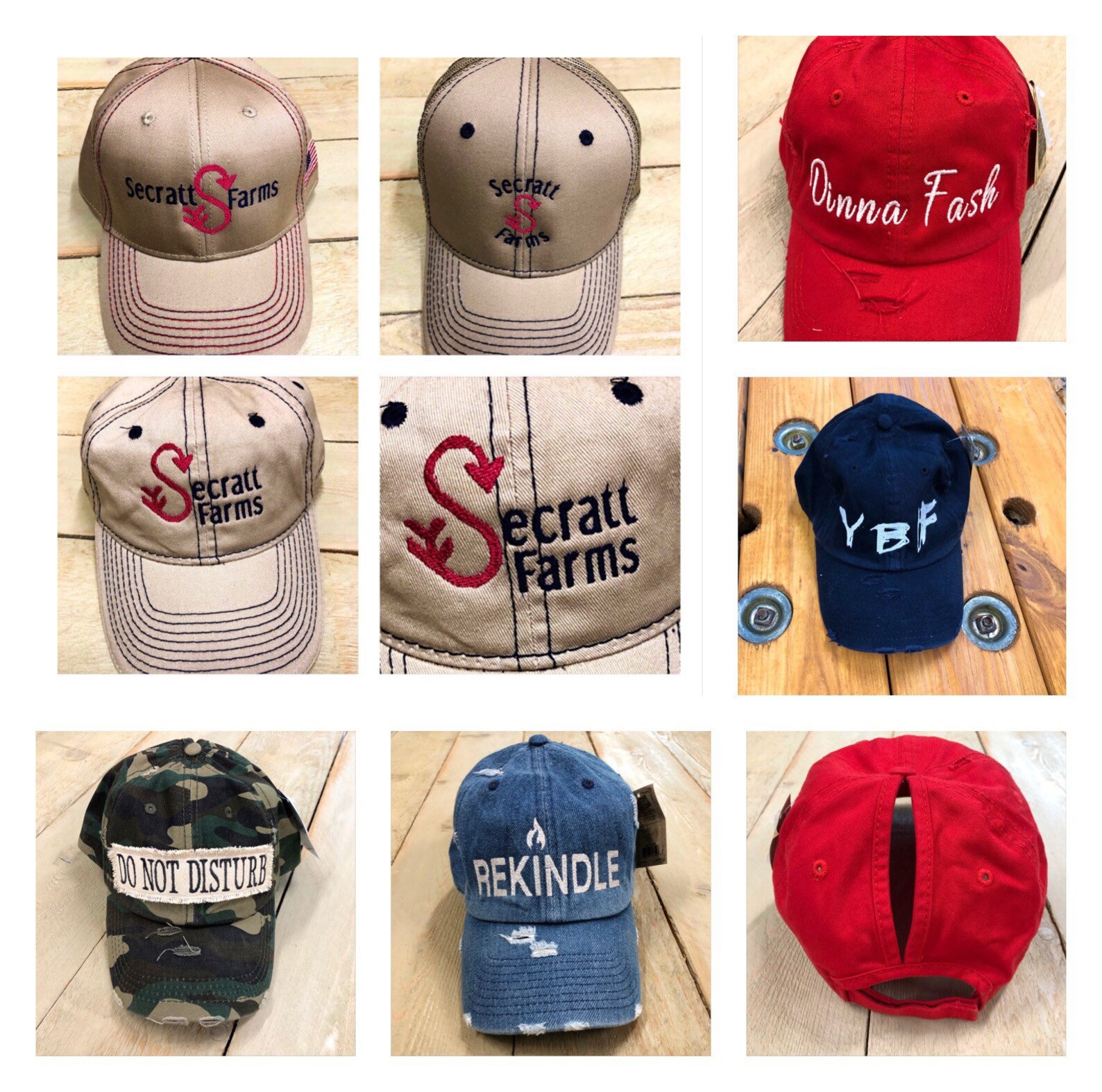 Distressed Denim Hat Custom Embroidered Baseball Hat - Etsy