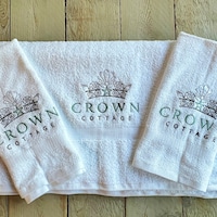 Corporate Logo Towels, Bespoke Logo Towels, Personalised Salon Towels ...