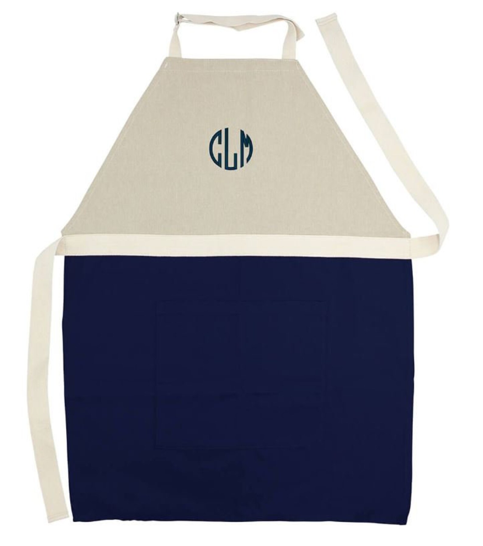 Custom Embroidered Monogram Aprons for Adults and Kids Mommy | Etsy