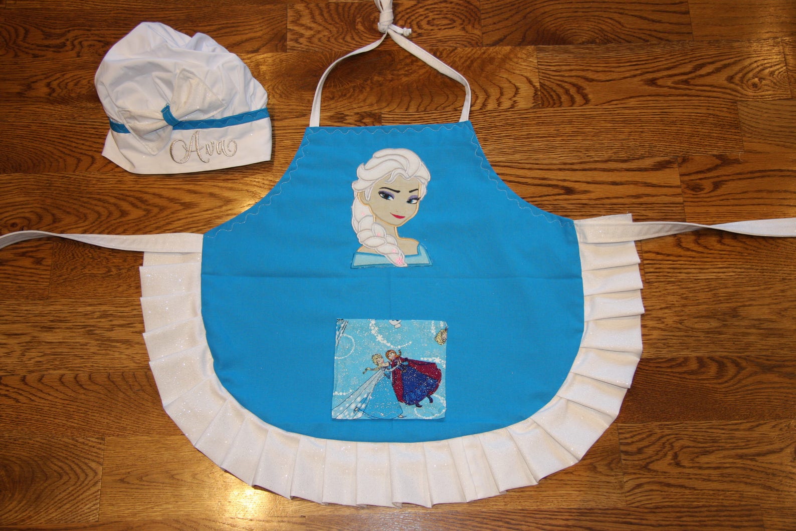 Frozen Elsa Apron Child Apron Personalized Apron Gloved Oven | Etsy