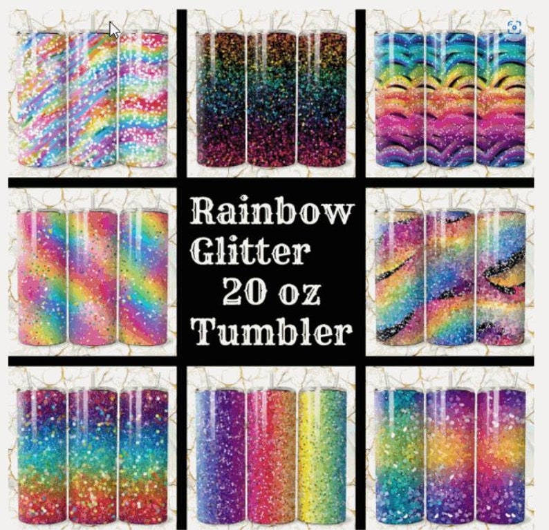 Personalized Rainbow Tumbler: Stainless Steel Insulated Cup - Etsy