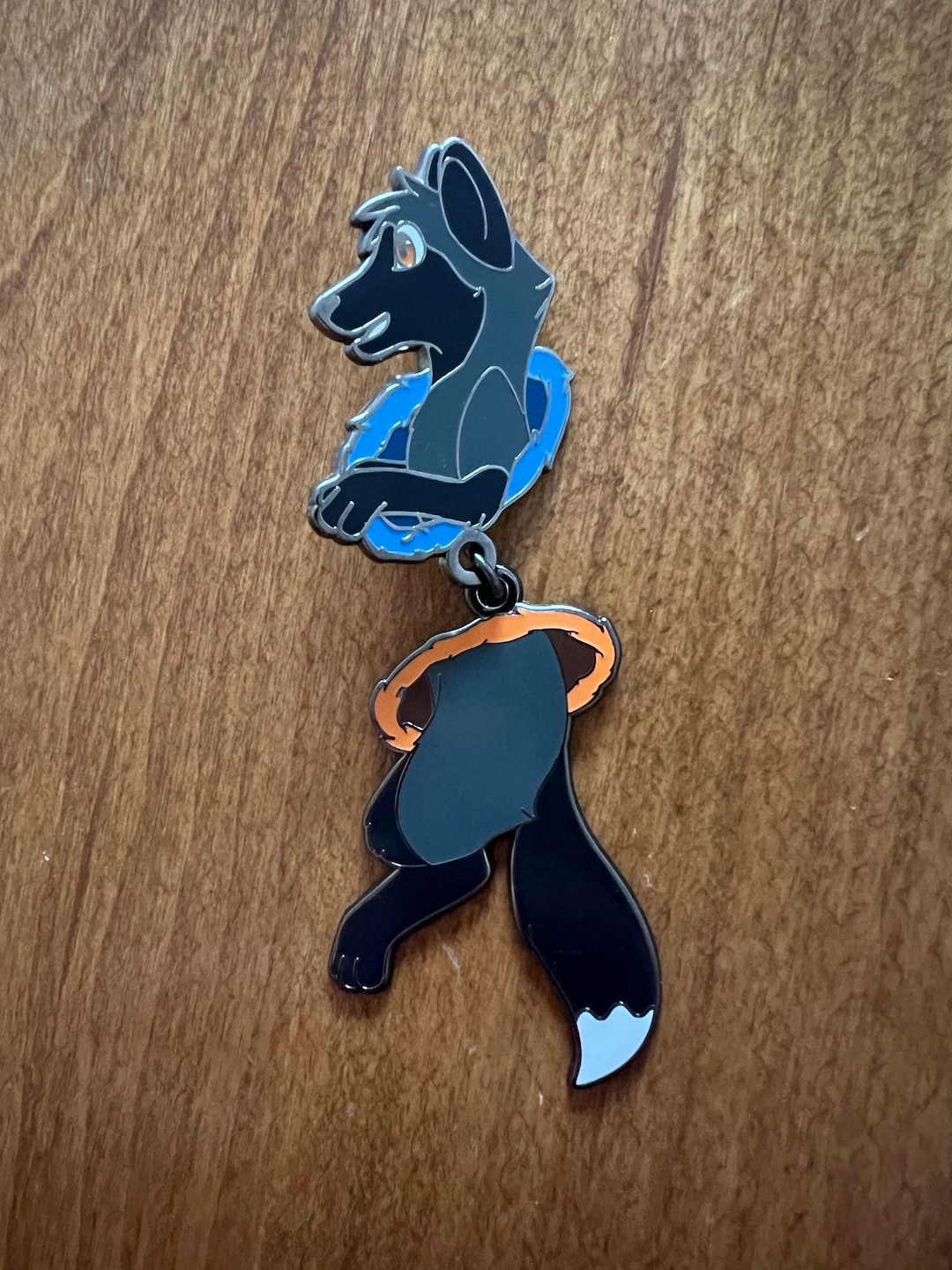 Portal Fox Enamel Pin - Etsy