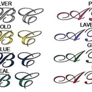 108 Monogram Wedding Kiss Candy Label Wrapper Favors Stickers ~ Choose ...