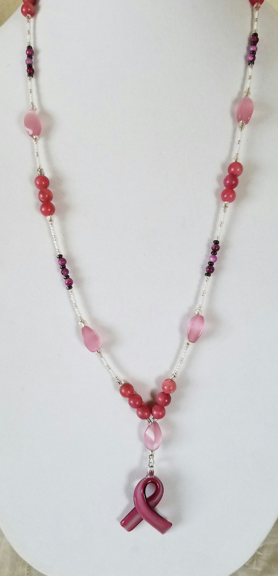 Breast Cancer Awareness Lanyard, Awareness Lanyard. Lanyard Id Holder ...