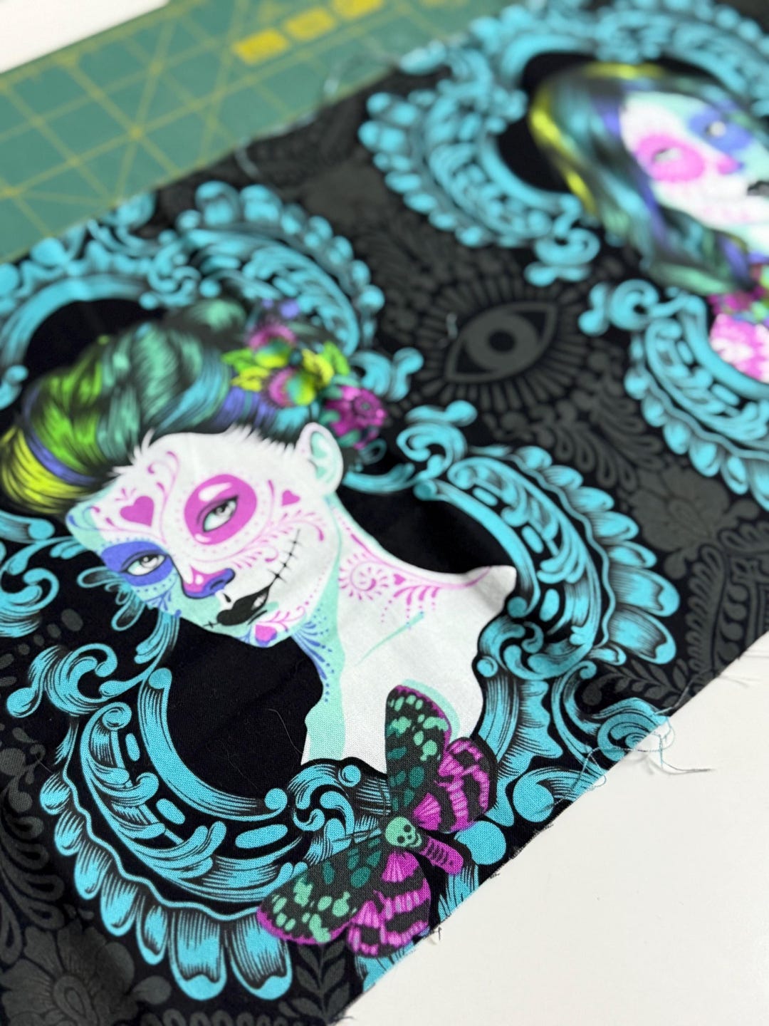 9.5 Inch Full Row - 4 Cameos - De La Luna by Tula Pink , Possesed in ...