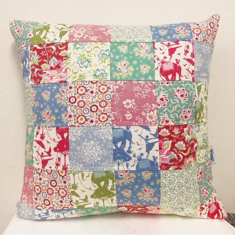Patchwork Pillows - Etsy