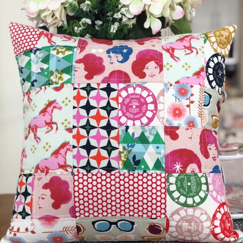 Retro Patchwork - Etsy