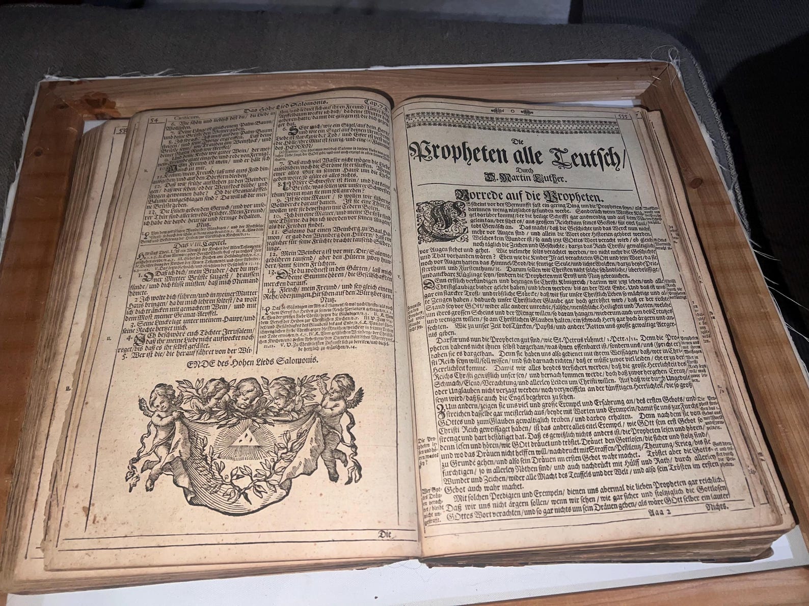 Antique Bible 1700s German Martin Luther Bible 1706 - Etsy