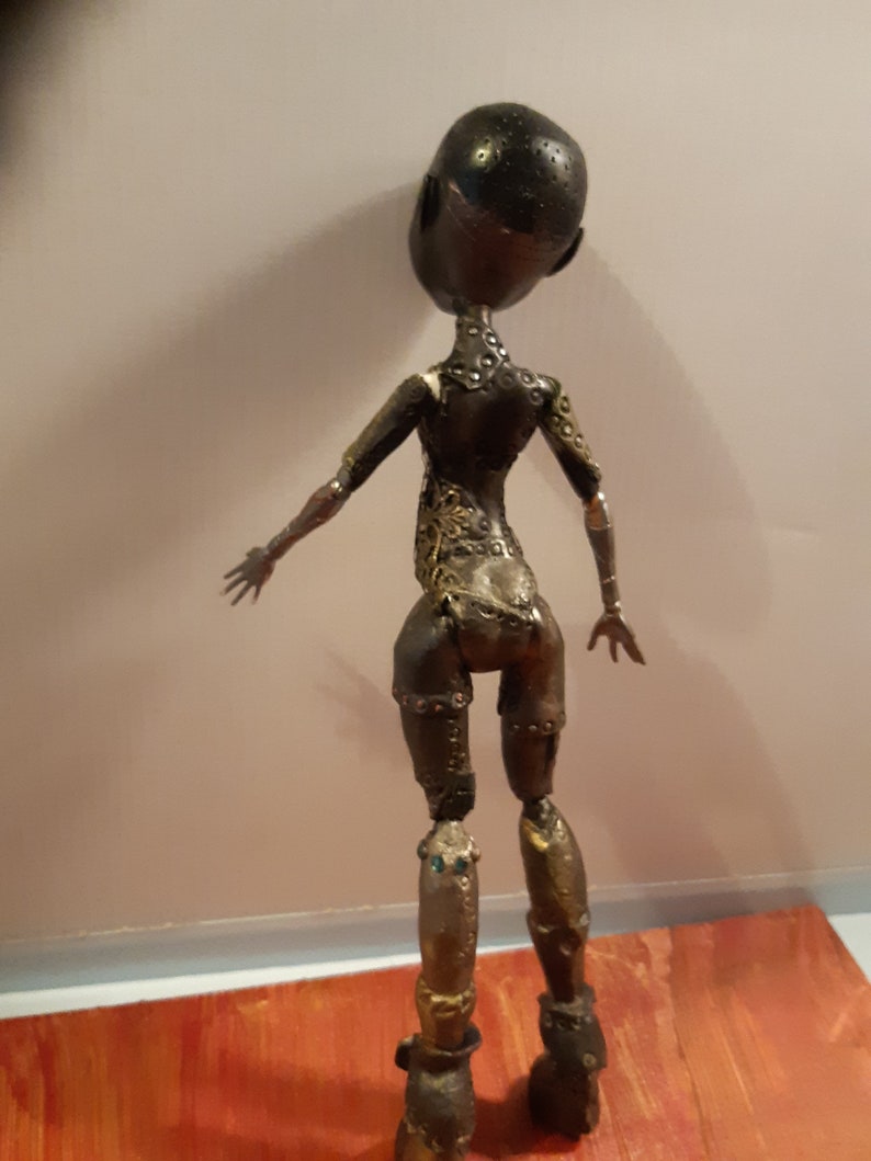 Draculaura as a Post Apocalyptic Cyborg Monster High Doll Ooak Repaint ...