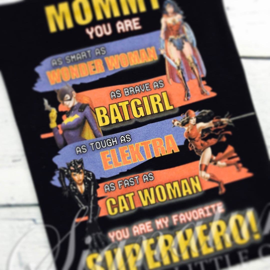 Superhero Shirt for Mom, Mother's Day Superhero Shirt, Matching Mom and ...