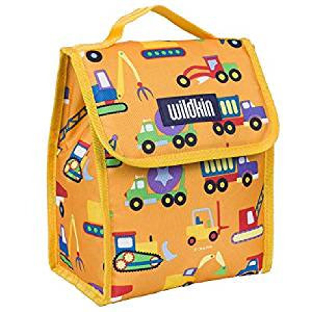 Construction Lunch Bag, Personalized Lunch Bag, Custom Lunch Bag ...