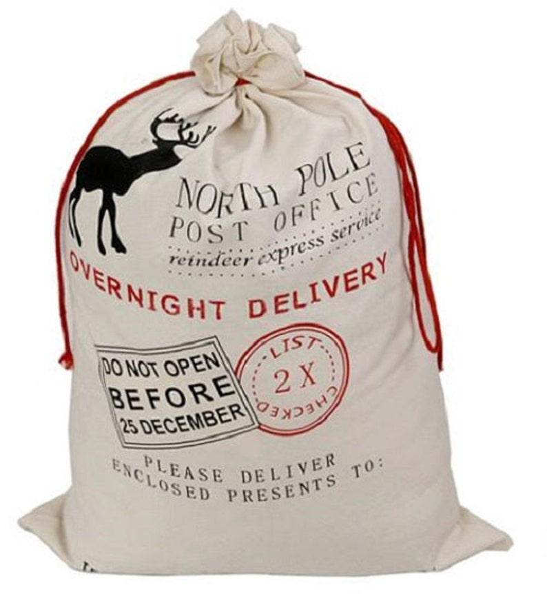 Personalized Santa Sacks - Etsy