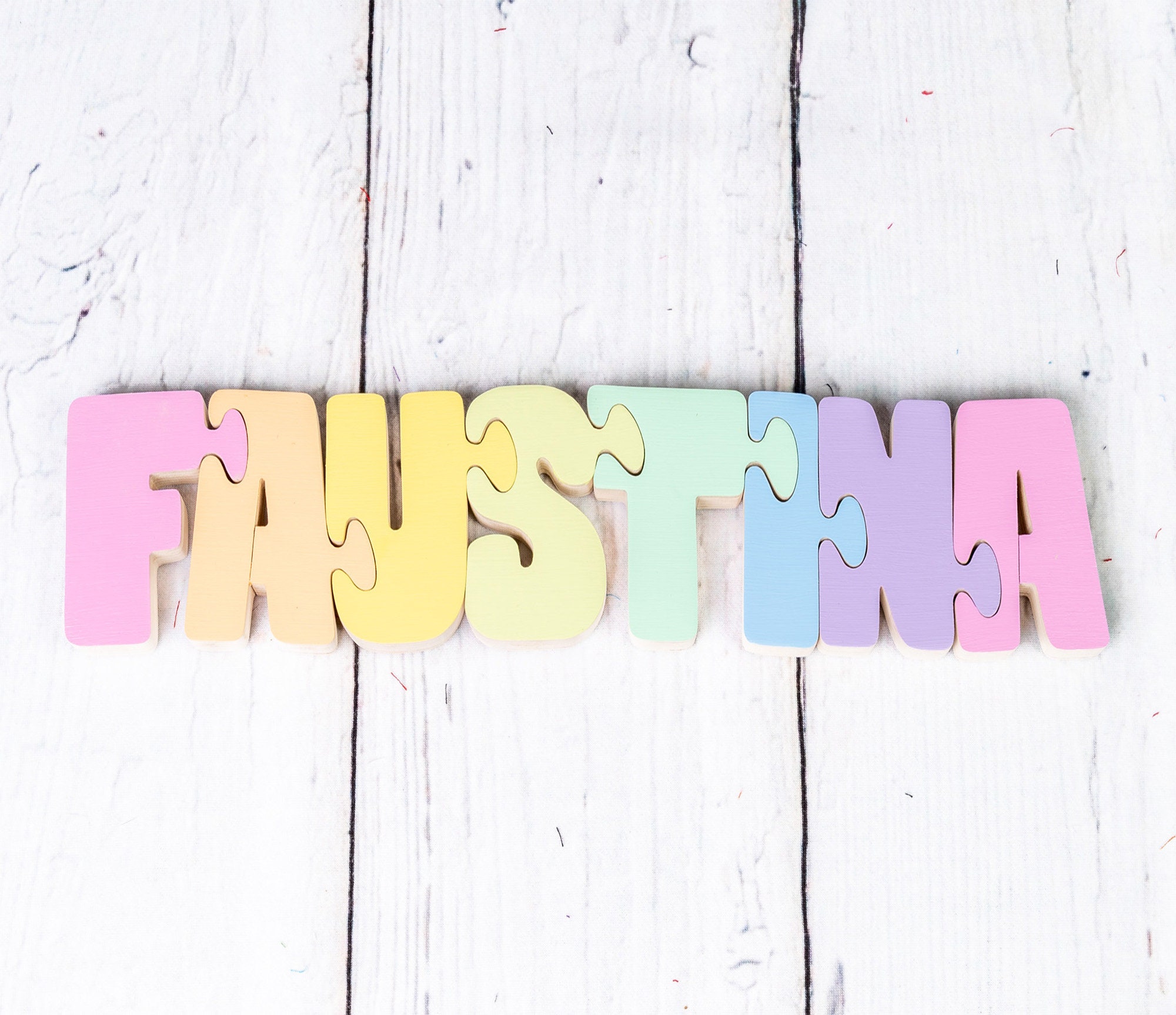 Puzzle Name Chains - Etsy Canada