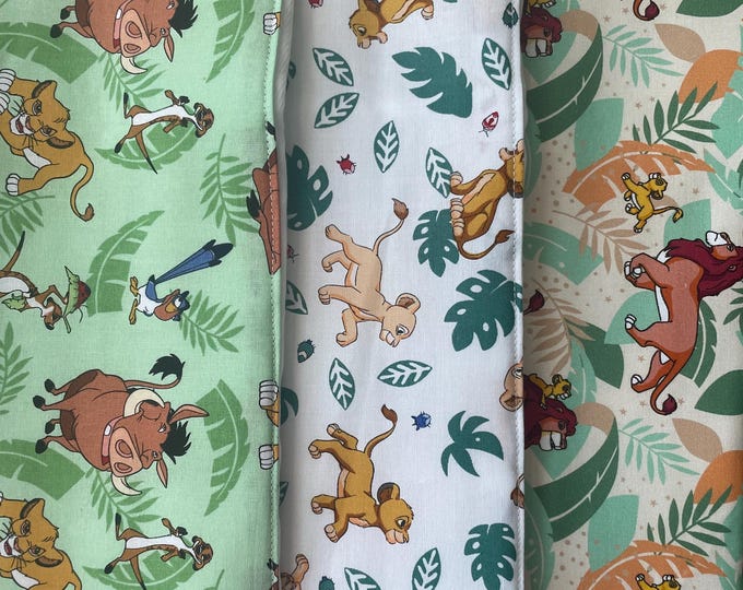 Burp Cloths, Lion King, Simba, Timon, Pumbaa, Disney, Baby Shower - Etsy