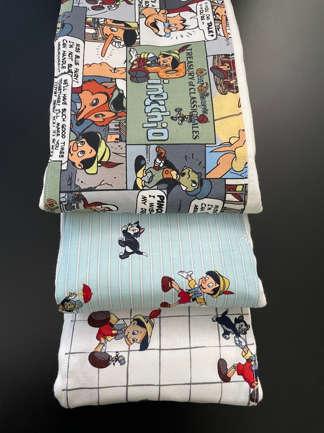 Burp Cloths, Pinocchio, Disney, Baby Shower Gift - Etsy