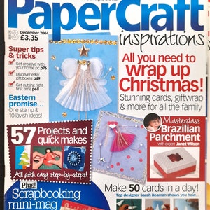 Papercraft Inspirations Magazine, Back Issues, Choice of Editions, With ...